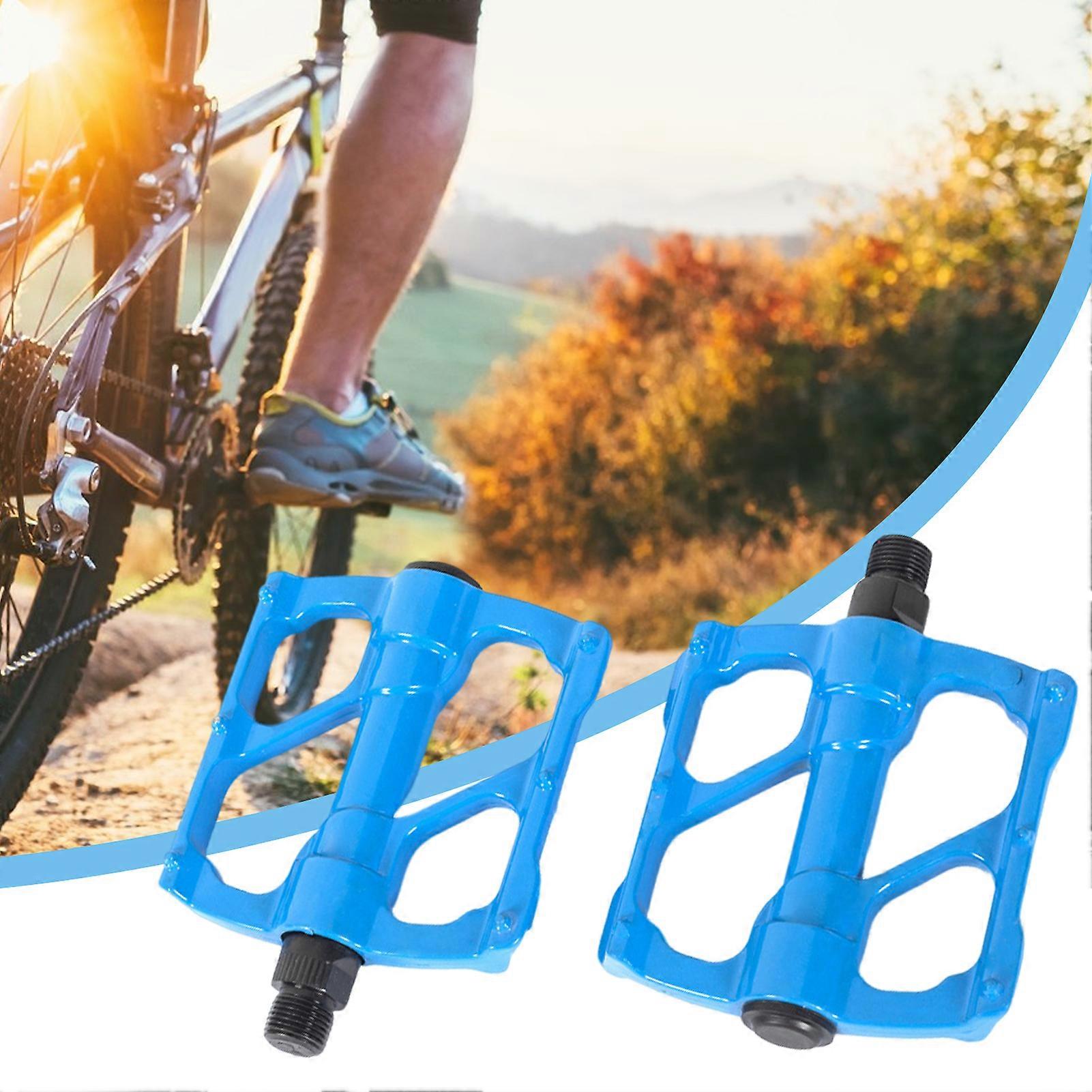 1 Pair Bike Pedals High Strength Hollow-out Design Wide Compatibility 3 ...