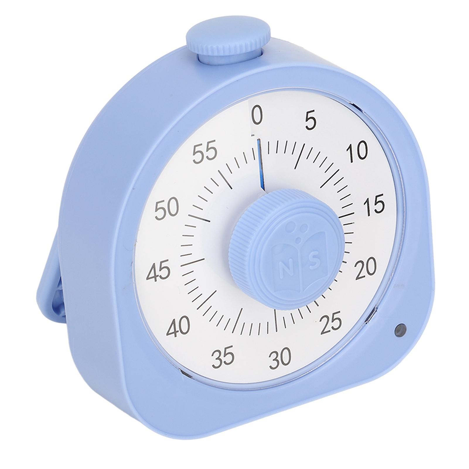 Blue 60-Minute Visual Timer with Two Reminder Modes for Kids and Adults ...