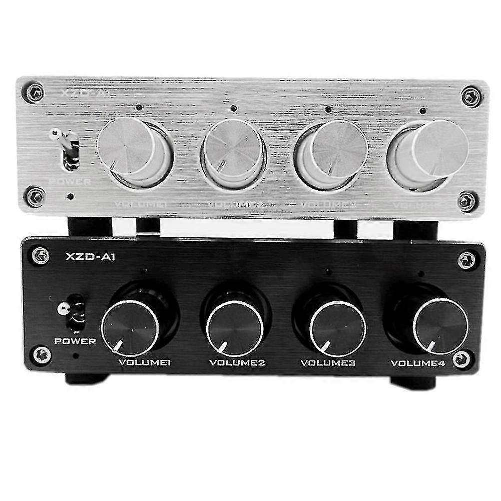 Hifi Lossless 1 Input 4 Output Rca Hub Audio Distributor Signal Selector Switch Source Switcher ...