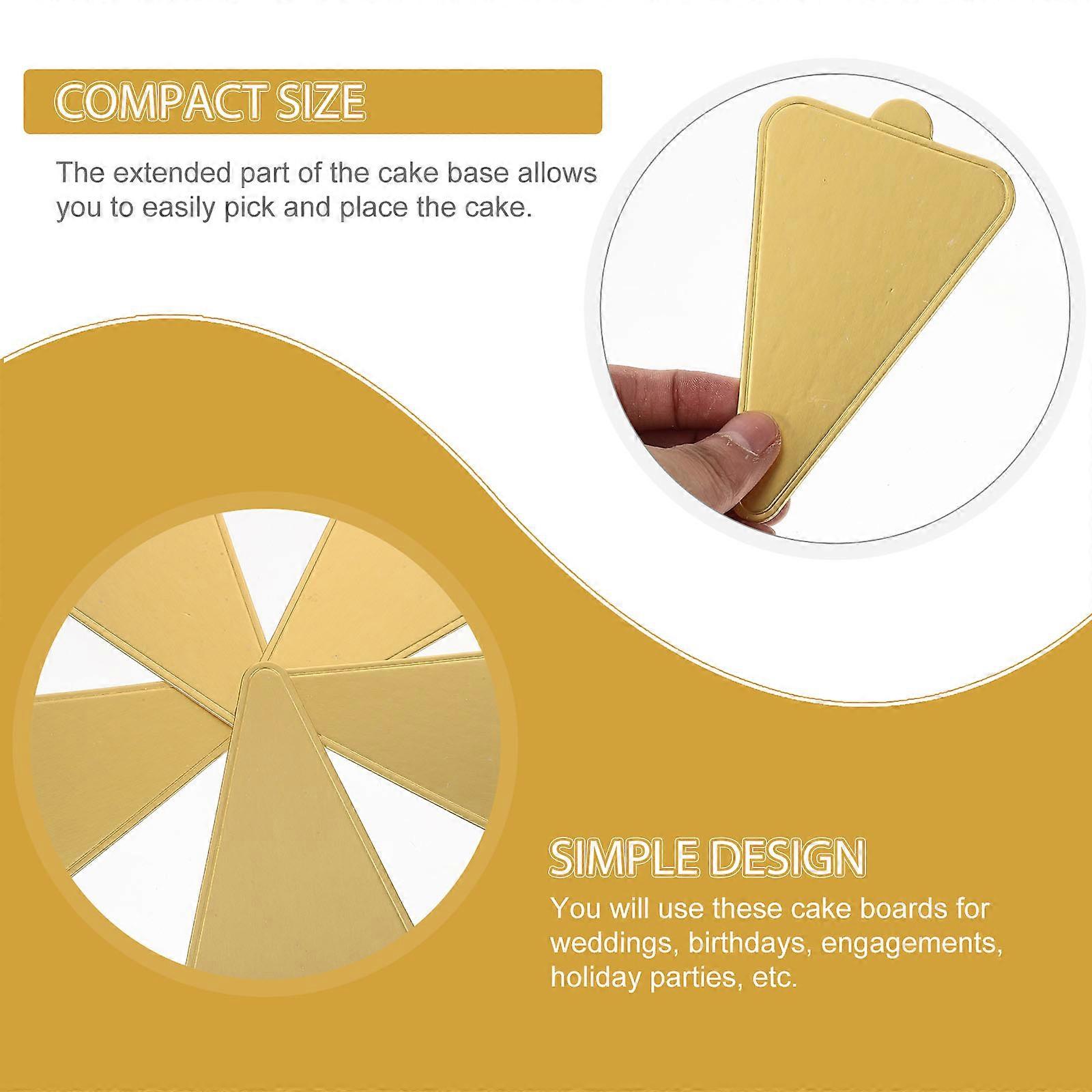 100 Sheets of Mini Cake Boards Paper Cake Boards Household Cardboard ...