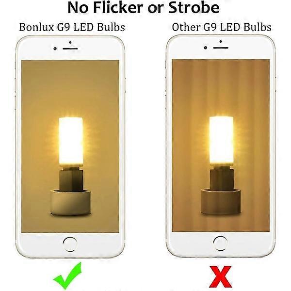 5-Pack 2W G9 Capsule Base COB LED Bulbs 220V 200 Lumens 10W-20W Halogen ...