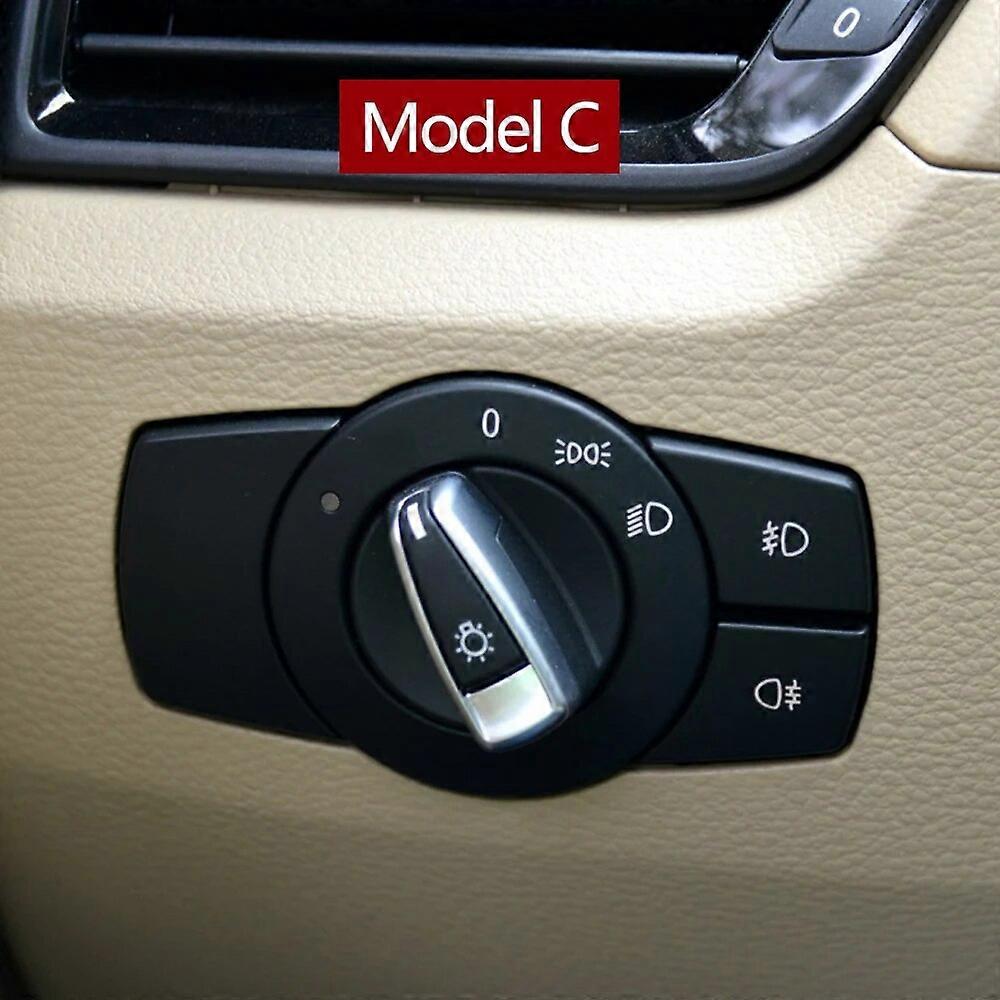 Car Headlamp Switch Headlight Rotary Knob Button Assembly For BMW 1 3 ...