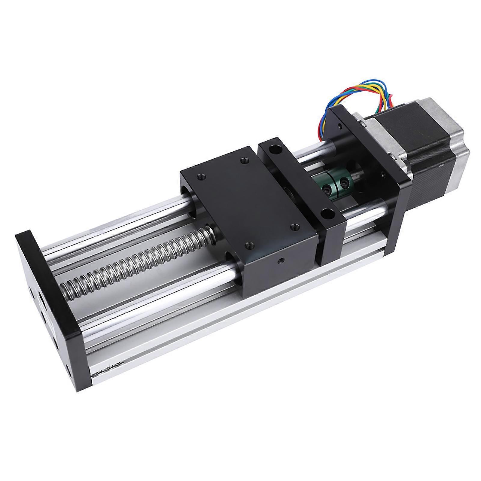 400mm Stroke Linear Guide Rail Slide Table with Nema17 42 Stepper Motor (1204 Ball Screw ...