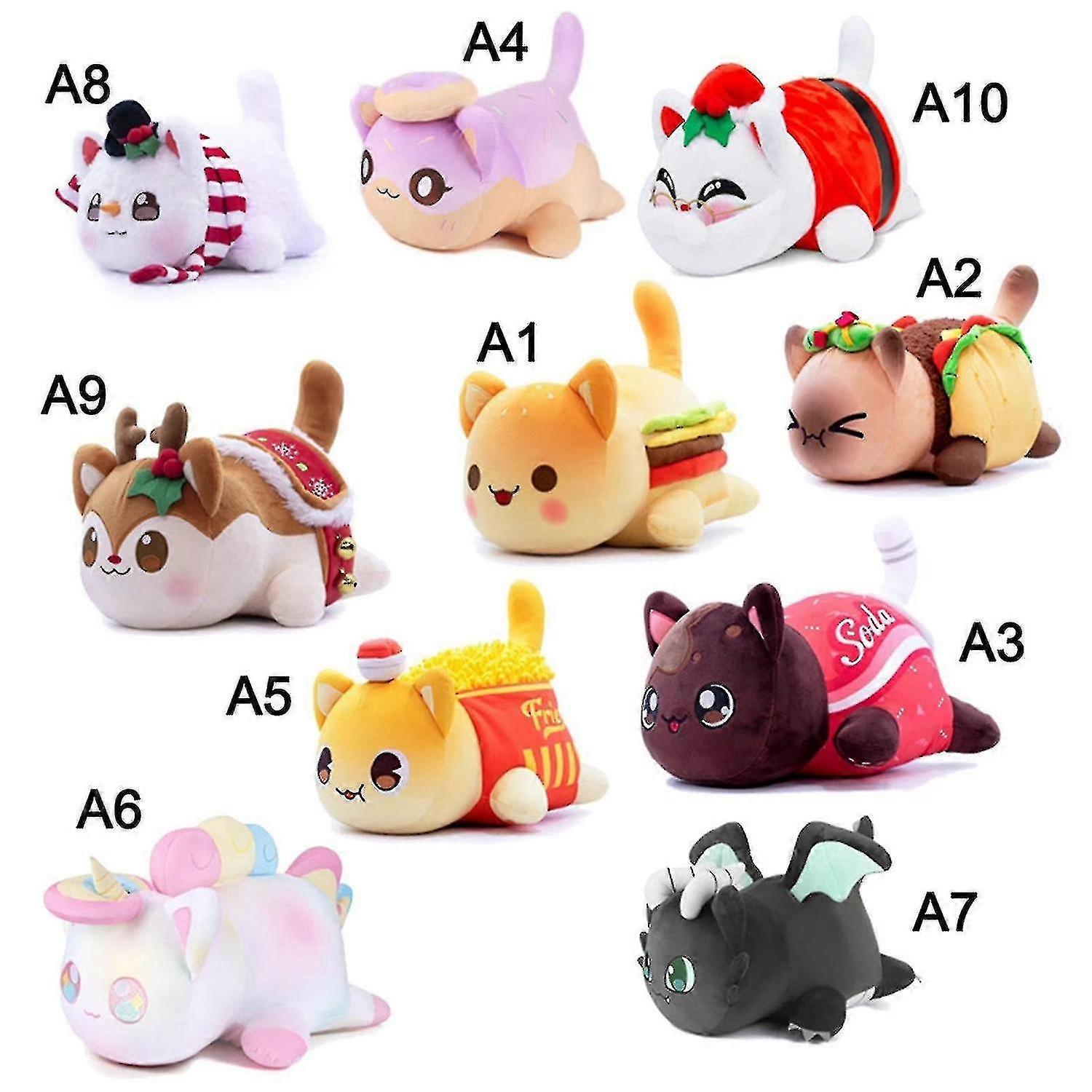 Aphmau Meow Meows Plush Aphmau Plush Toy Doll Gift For Kids 25cmCola ...