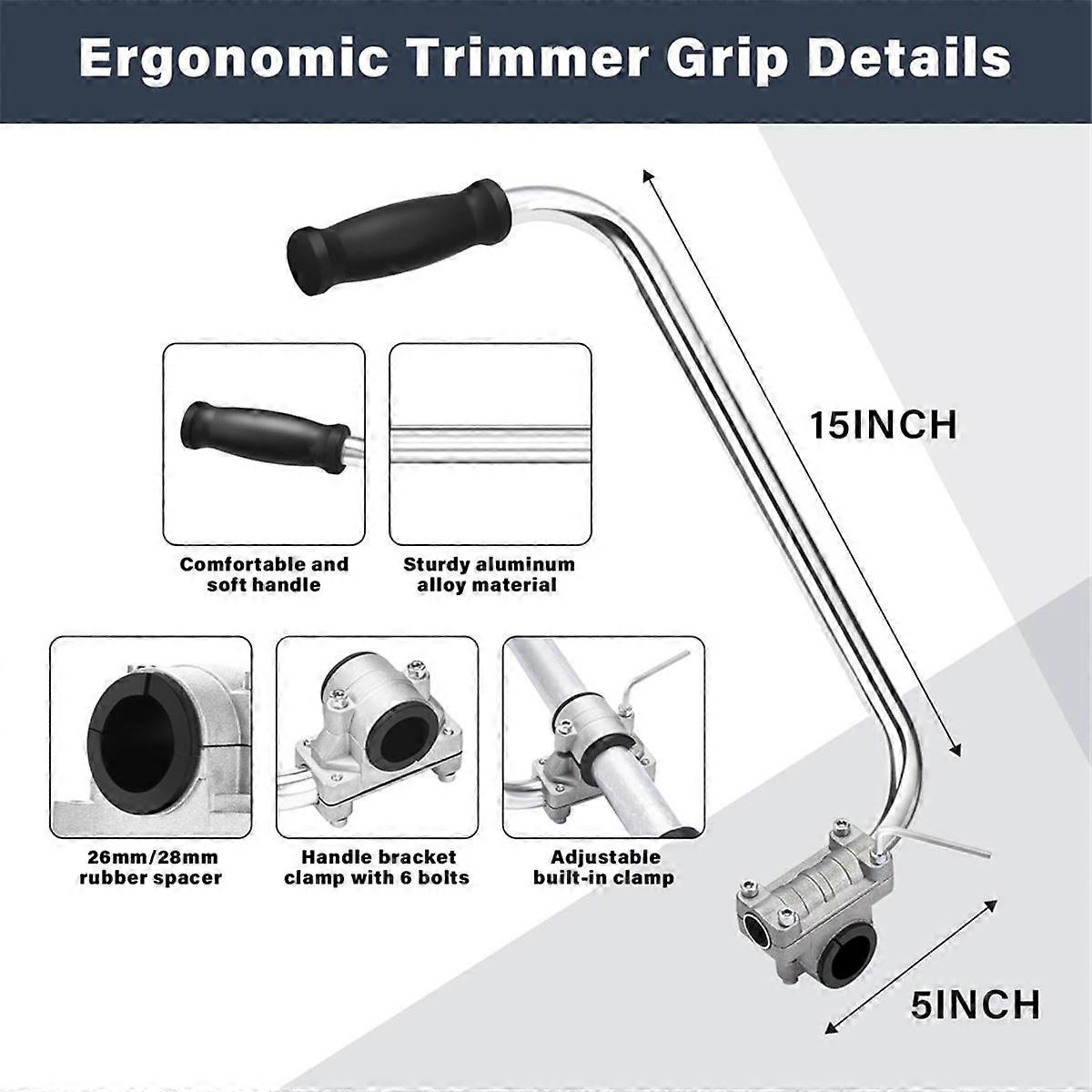 Cord Trimmer Handle Trimmer Handle Weed Eater Handle Clip with Stand ...
