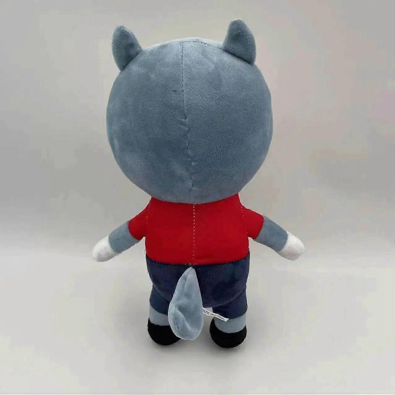 30cm Anime Wolfoo Plush Toy Cute Lucy Plushie Doll Cartoon Wolf Soft ...