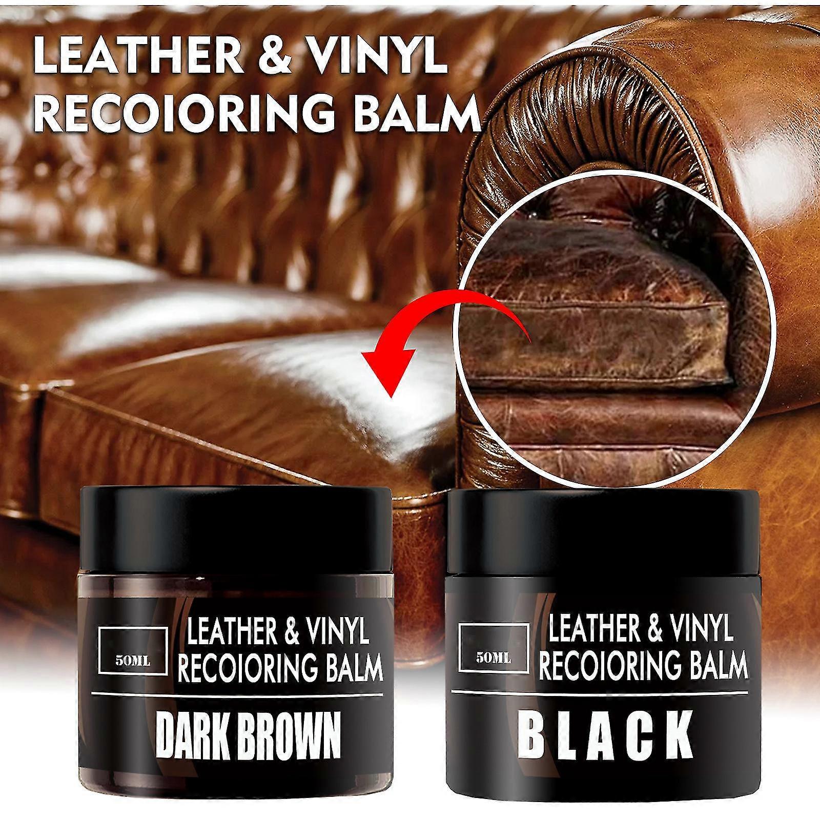 Leather Recoloring Balm, Leather Color Restorer, Leather Restorer For ...
