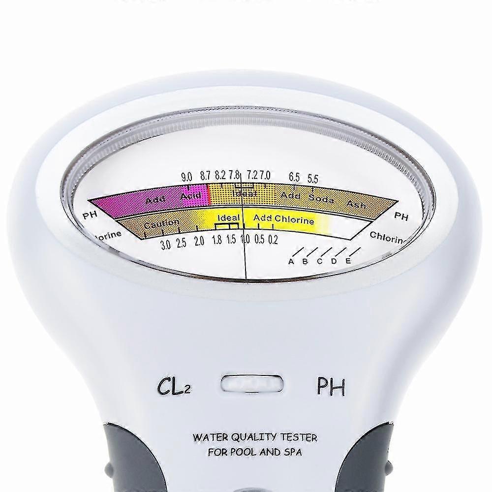 2 In 1 Ph Chlorine Meter Tester Pc-102 Ph Tester Chlorine Water Quality ...