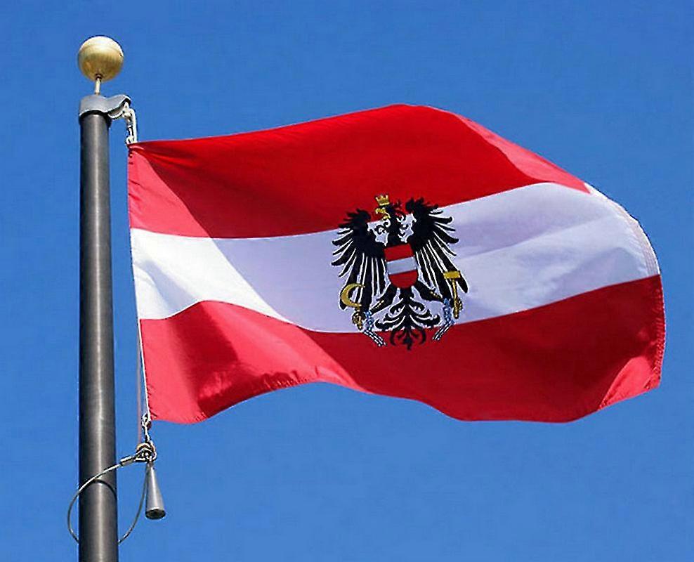 Austria Eagle National Flag 90x150cm Hanging Polyester Austrian Emblem ...