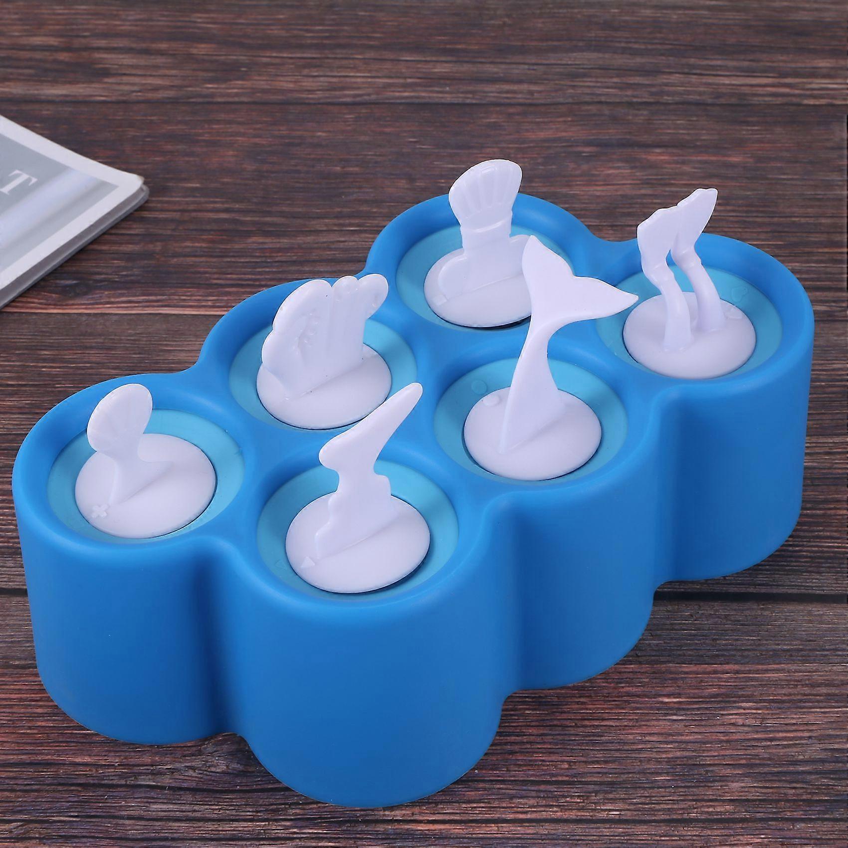 6 Fish Traditional Ice Molds, 6 Freeze Fun-To-Eat /Clownfish/Octopus ...
