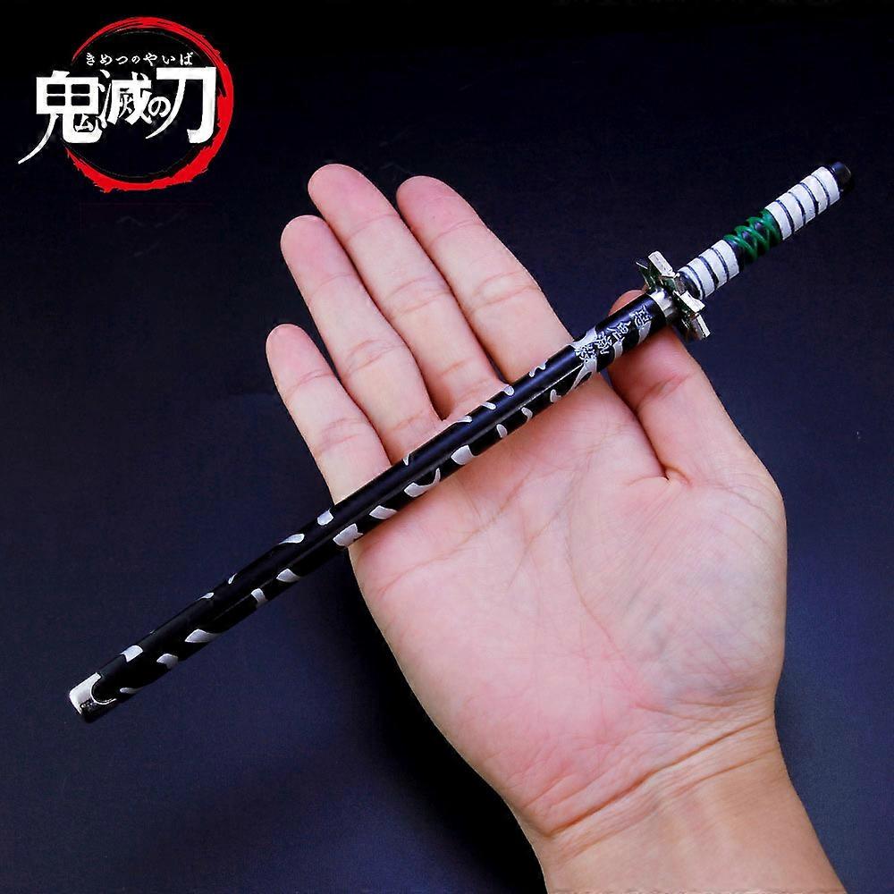 255mm Demon Slayer Shinazugawa Sanemi Anime Bamboo Tube Weapon Shuriken ...