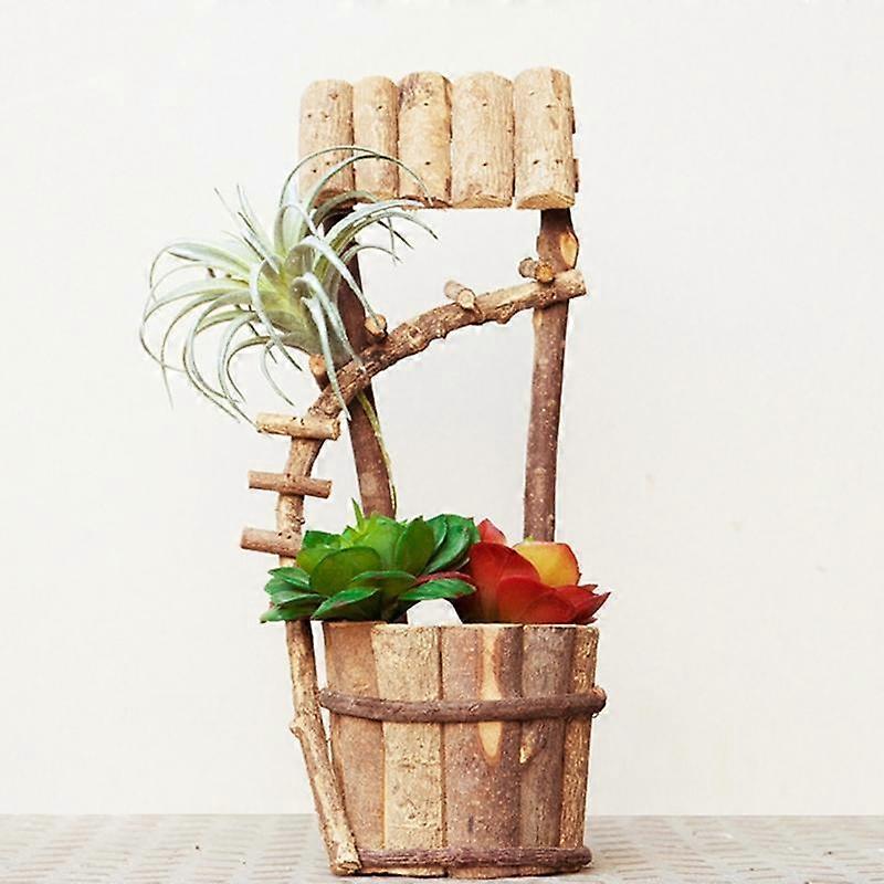 Artificial Pineapple Grass Air Plants Fake Flowers Faux Flocking ...