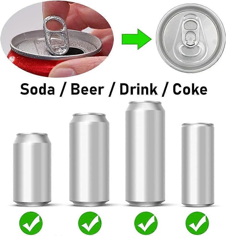 Silicone Soda Can Lids, 6 Pack Reusable Soda/Beverage/Beer Can Lids ...