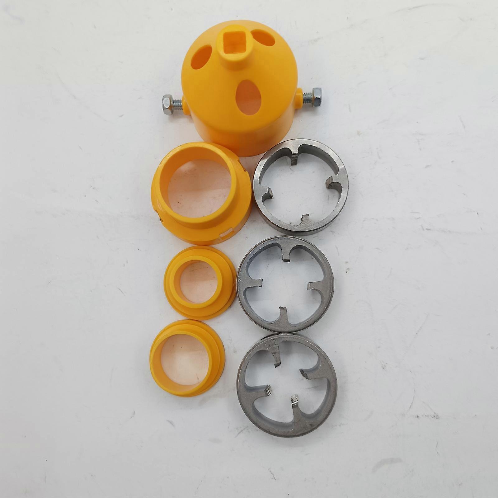 7PCS/SET PVC Thread Maker Tool for Electric Drill - Plastic Pipe Tap ...