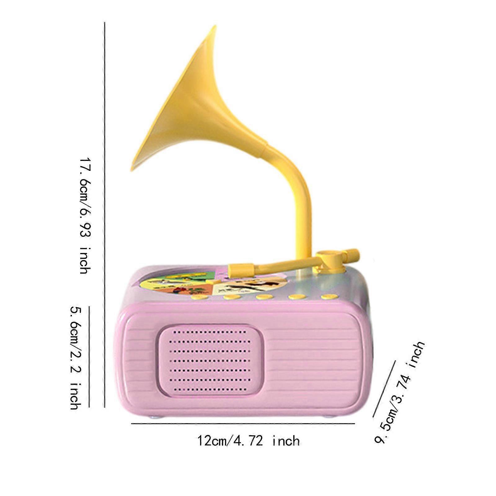 Kids Gramophone Music Box Story Music Player for Children 3-6 Years Old ...