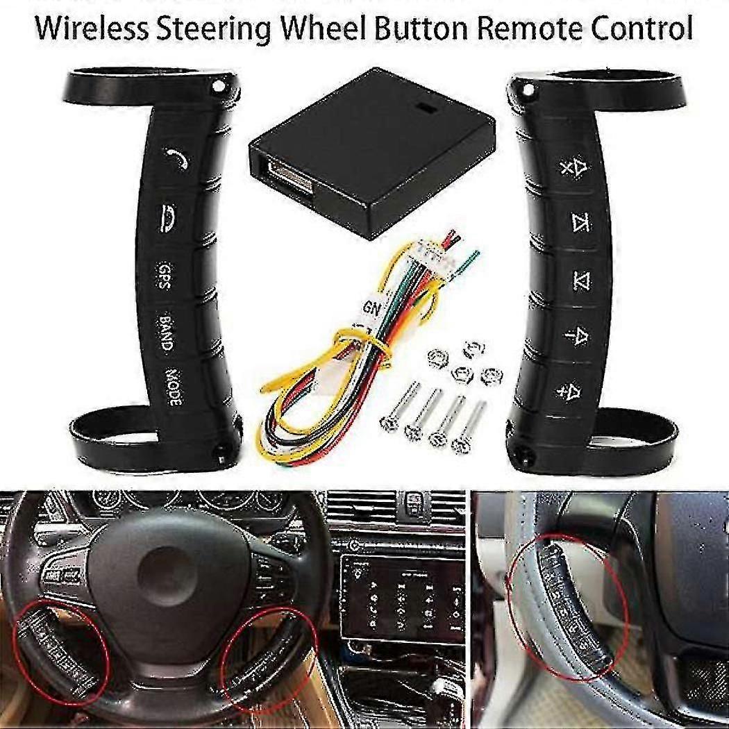 Universal Multi-function Wireless Steering Wheel Controller Bluetooth ...