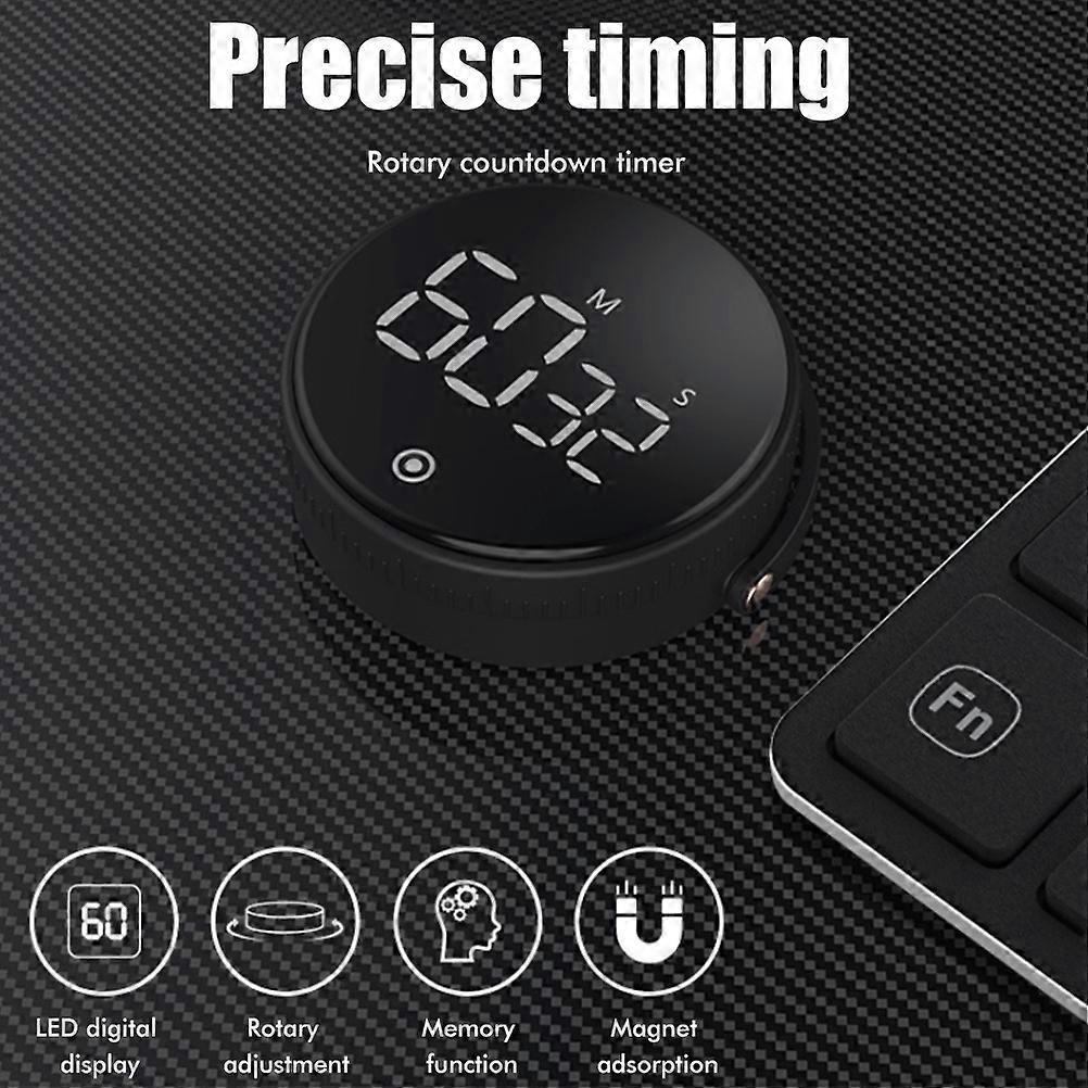 Digital Kitchen Timers Large LED Display Magnetic Countdown Countup Timer Visual Timers for ...