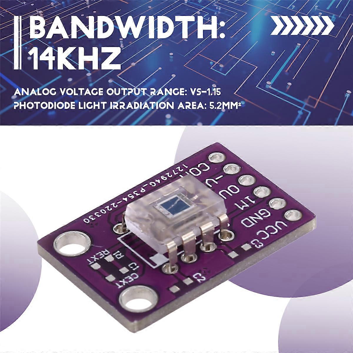 OPT101 Light Analog Light Intensity Sensor Module Single Chip | Fruugo UK