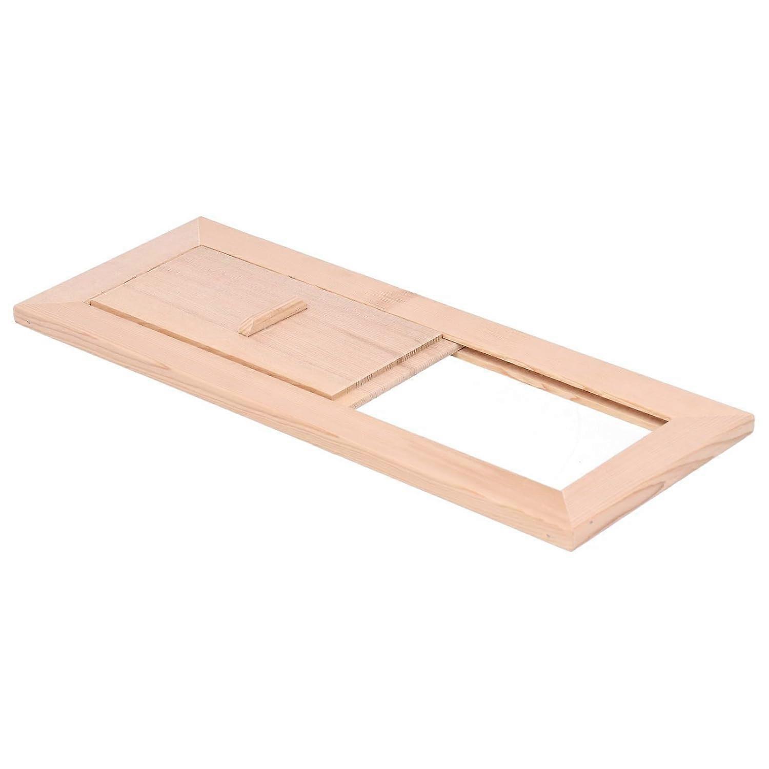 Sauna Steam Room Ventilation Panels Hemlock Wood Adjustable Ventilation ...