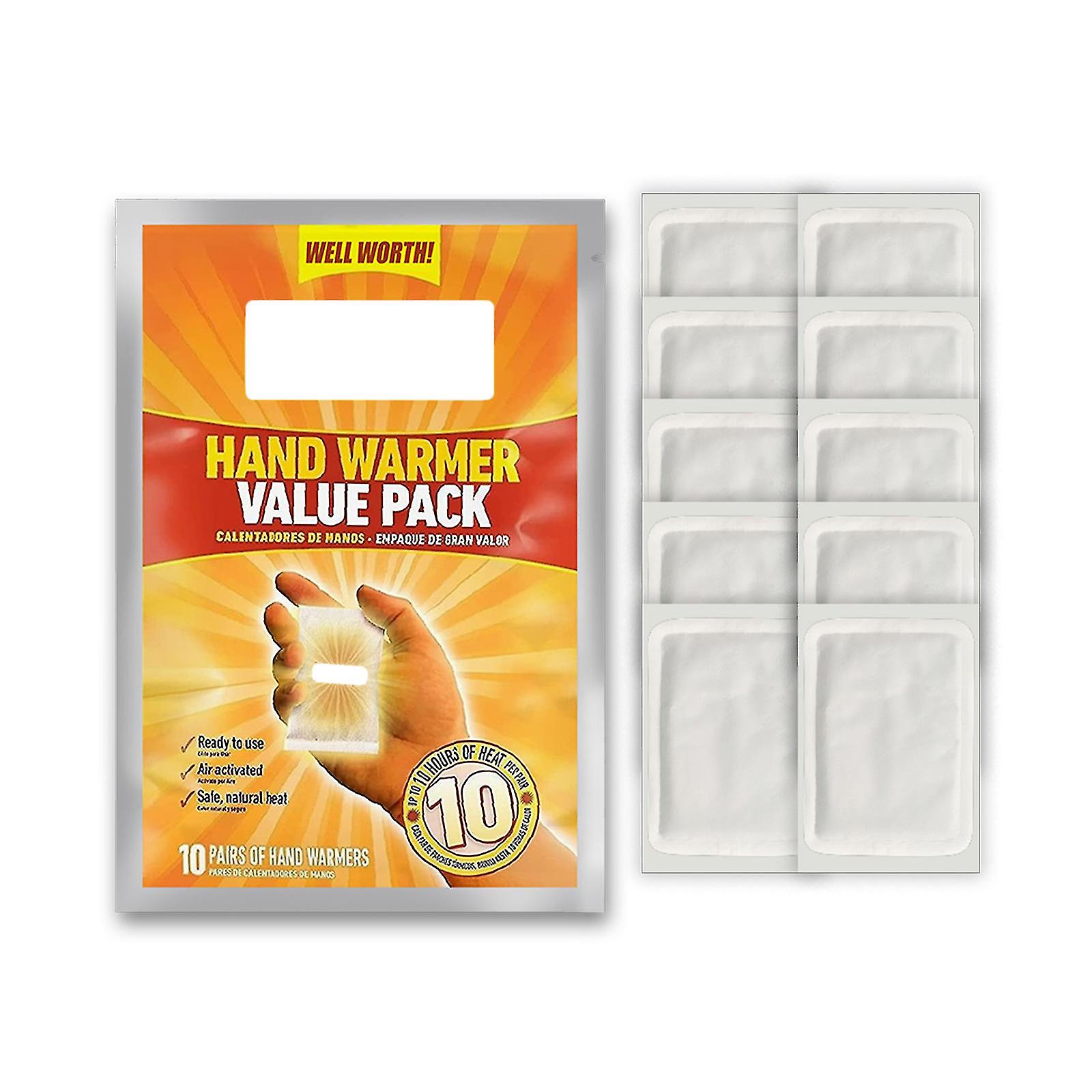 Body Warmers 10 Pack,heat Patch With Adhesive,for Hand Toe Body Heat ...