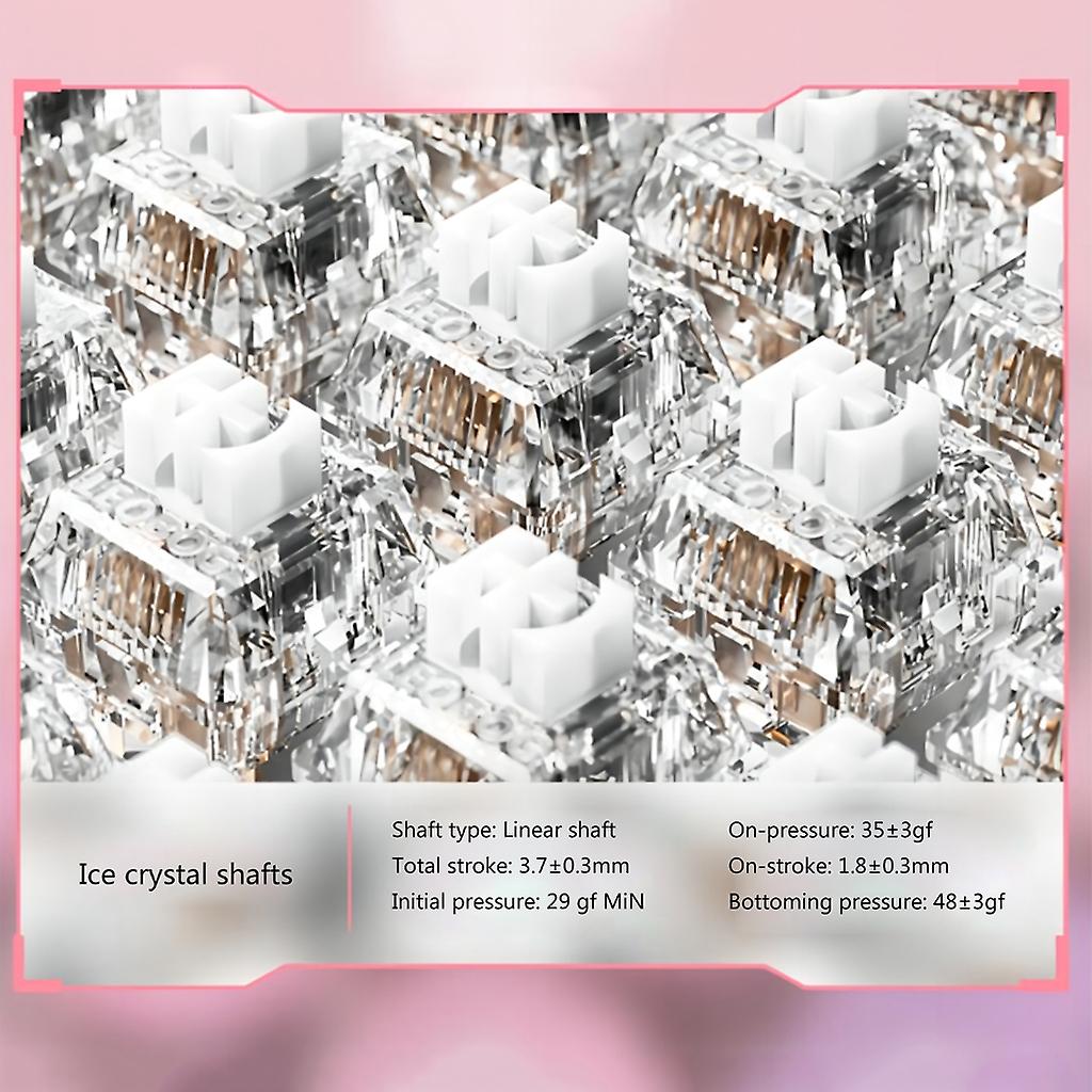 Numeric Keypad 21 Key Transparent Accounting Numpad Gaming Keyboard ...