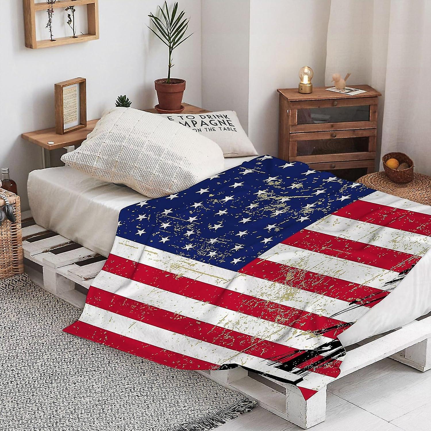 Warm Soft Statue Of Liberty. American Symbol. American Flag. Usa ...