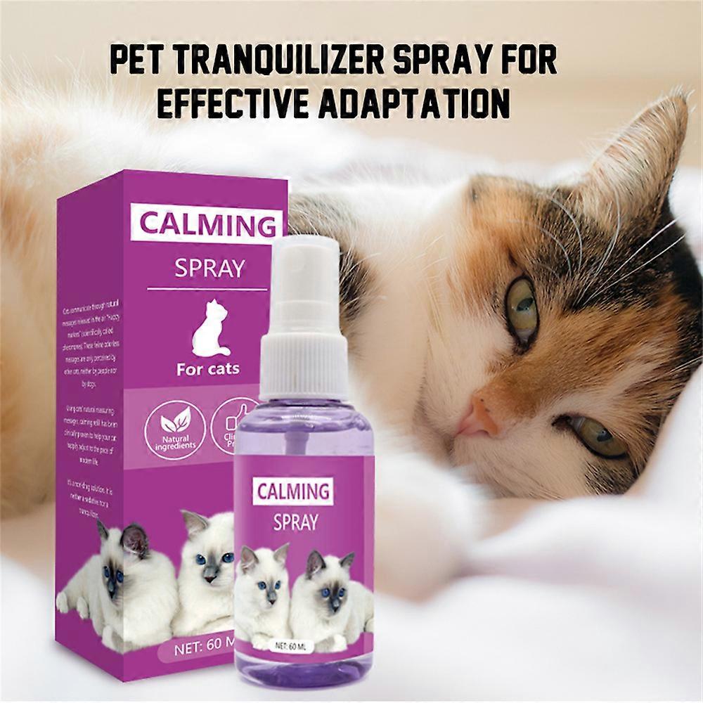 Calming spray Feline anti stress pheromone emotional soothing spray ...