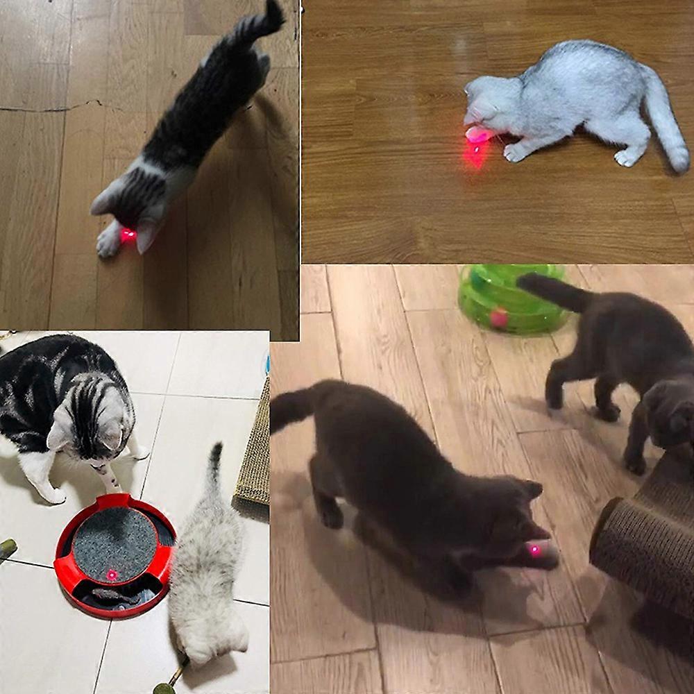 Interactive Fun for Cats with USB Rechargeable Laser Pointer - LED ...