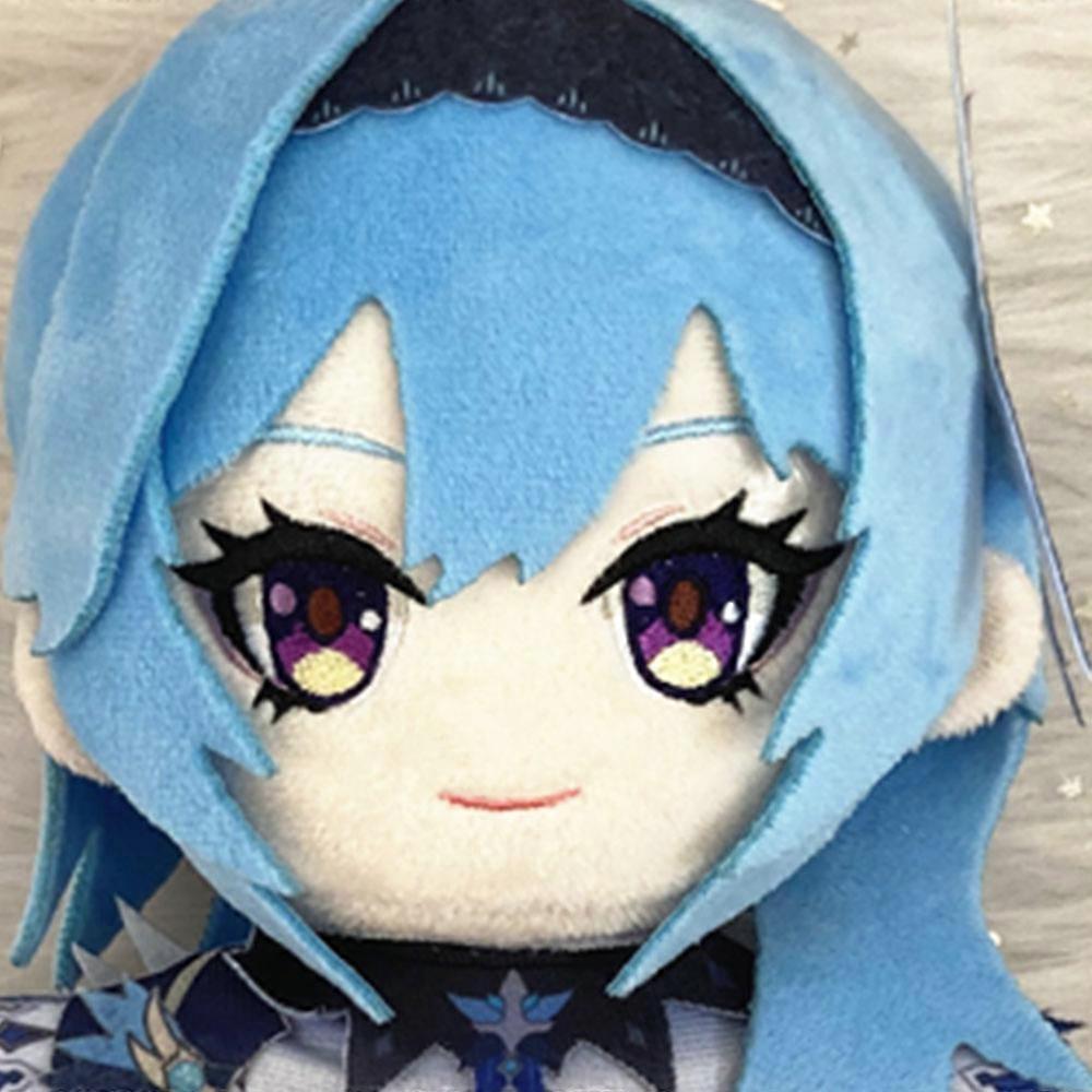 Creative Genshin Impact Plush Toy Cute Eula Ning Guang Stuffed Doll for ...