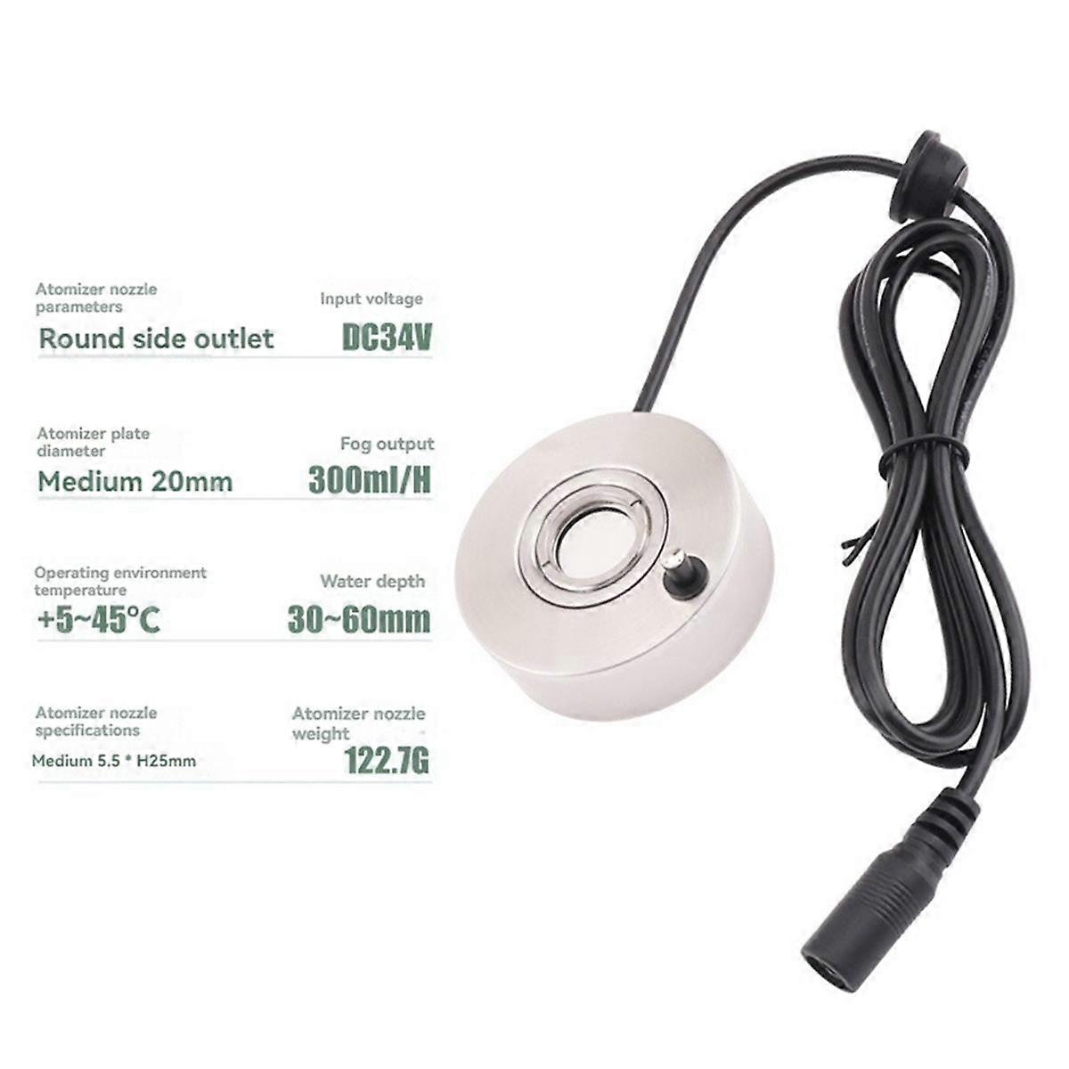 Mini Fogger Water Fountain Pond Fog Machine Atomizer for Halloween ...