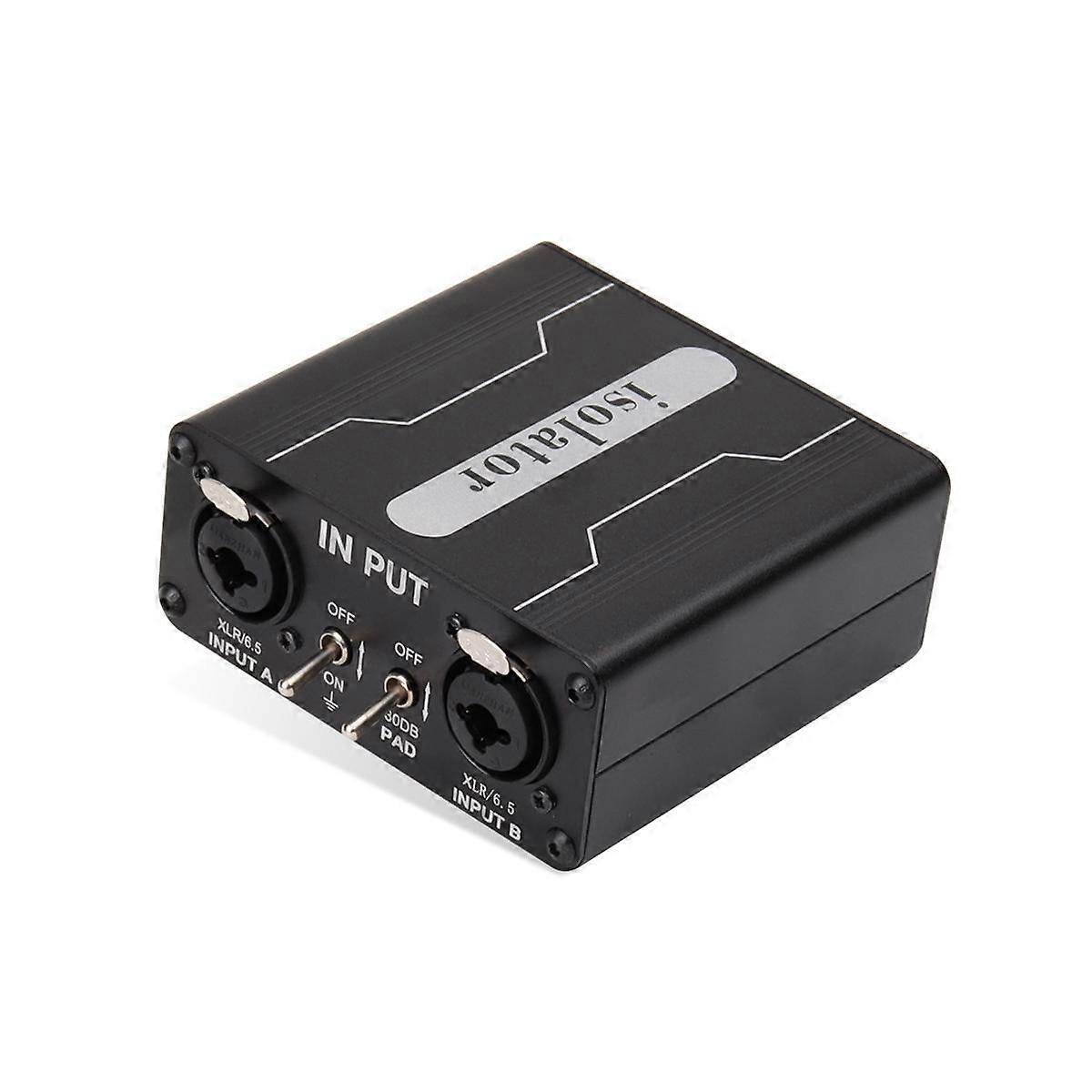 GX200 Audio Isolator Dual-Channel 6.5 XLR Mixer Audio Isolator Current ...