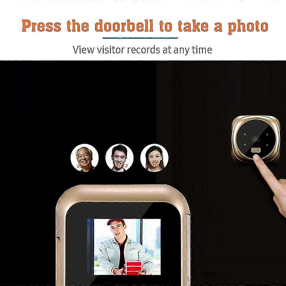 Doorbell Door Viewer Camera Door Peephole Door Camera Doorbell With ...