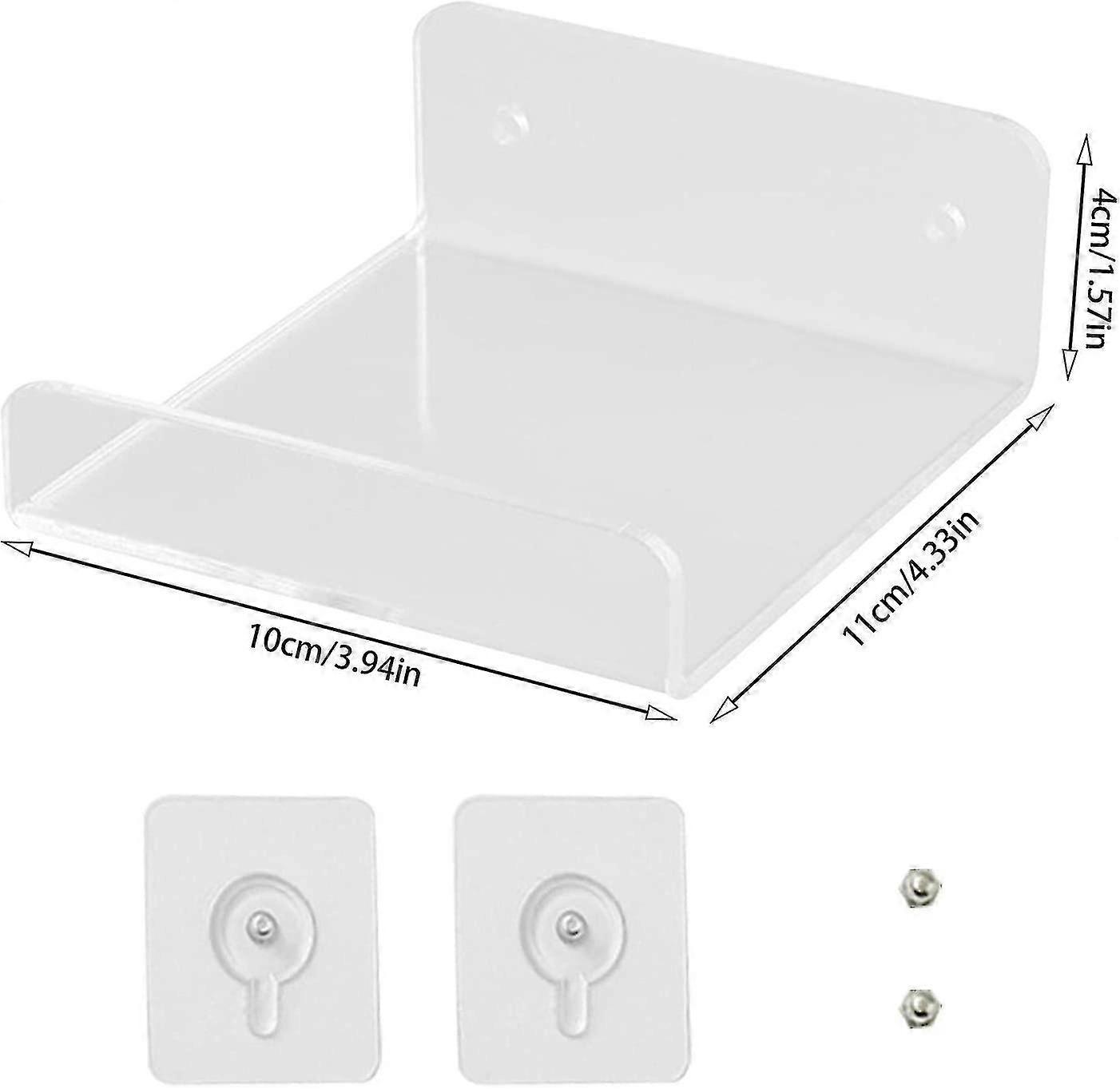 Mini Floating Shelf | Transparent Security Camera Shelf With Removable ...