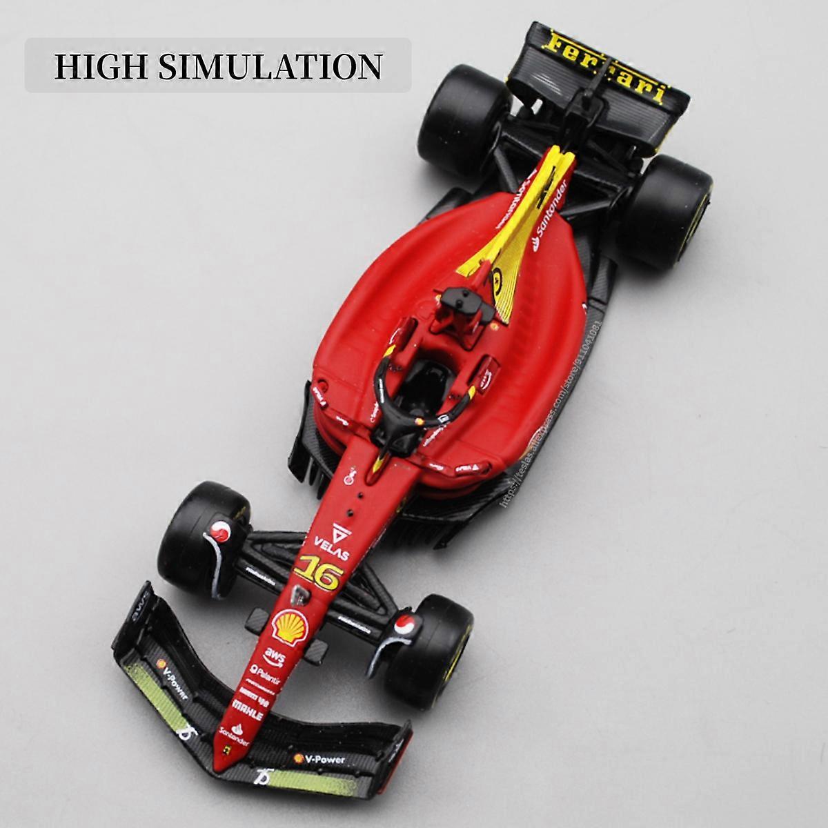 New F1 2022 Car Model 1:43 Scale Ferrari 75th F1-75 Leclerc Red Bull ...