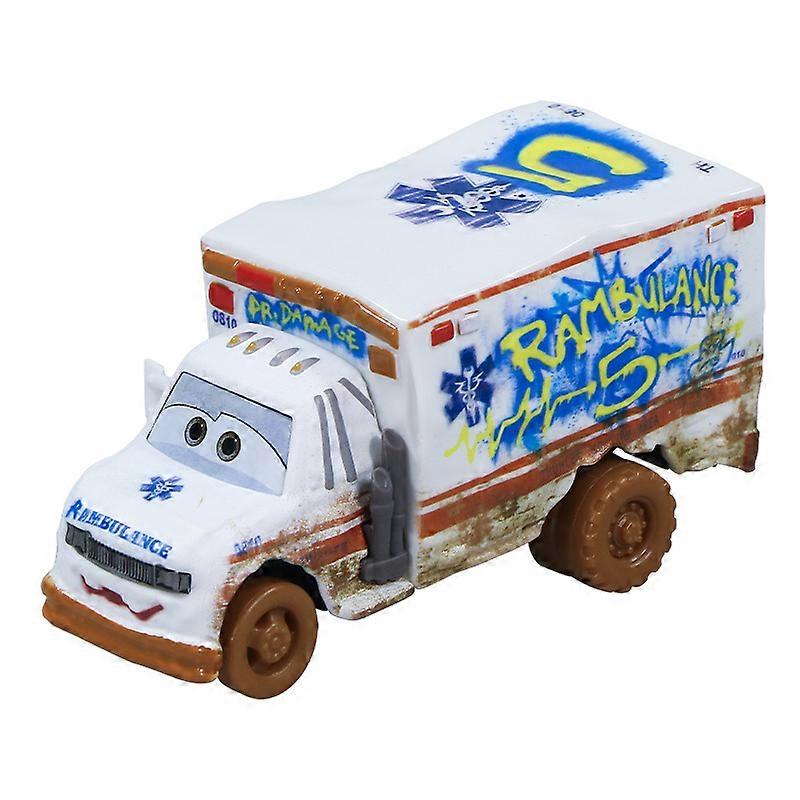 NEW Pixar 2 3 Pink Japan Dr Damage Arvy Metal Model Car 1:55 Diecast ...