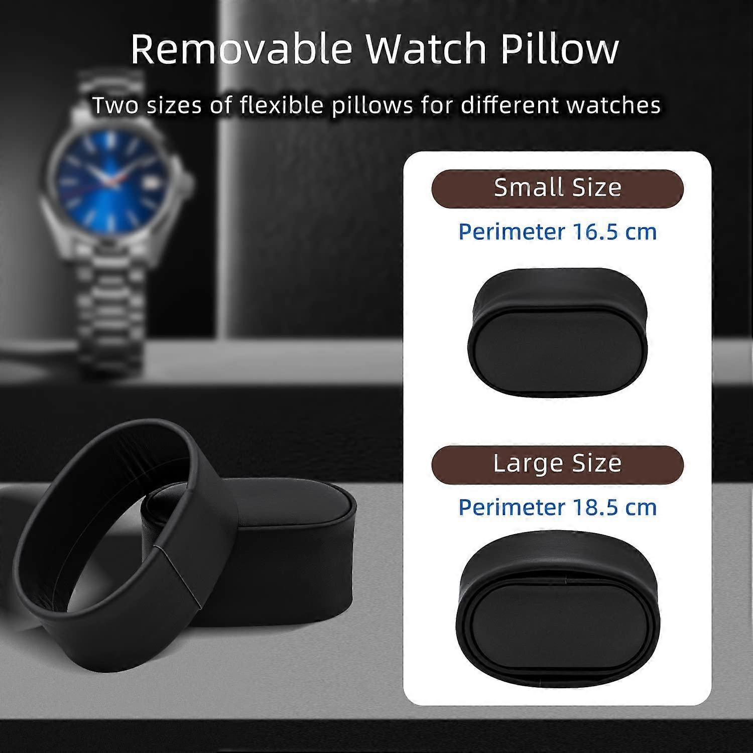 Automatic Watch Winder Box PU Quad Single Automatic Watch Display ...