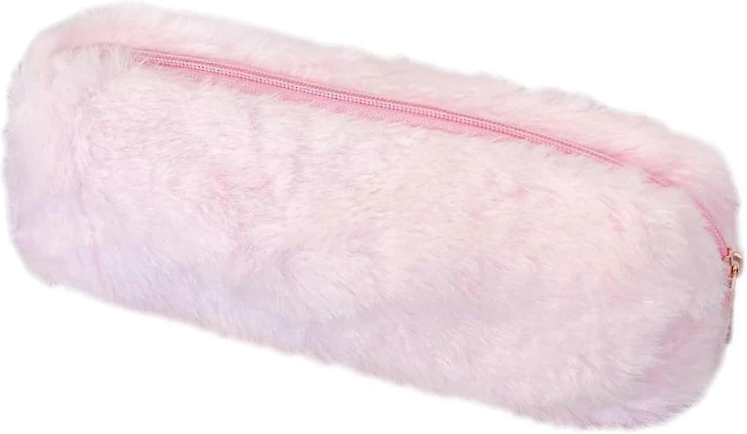 Plush Pencil Case, Fluffy Pencil Case for Girls Soft Pencil Case Plush ...