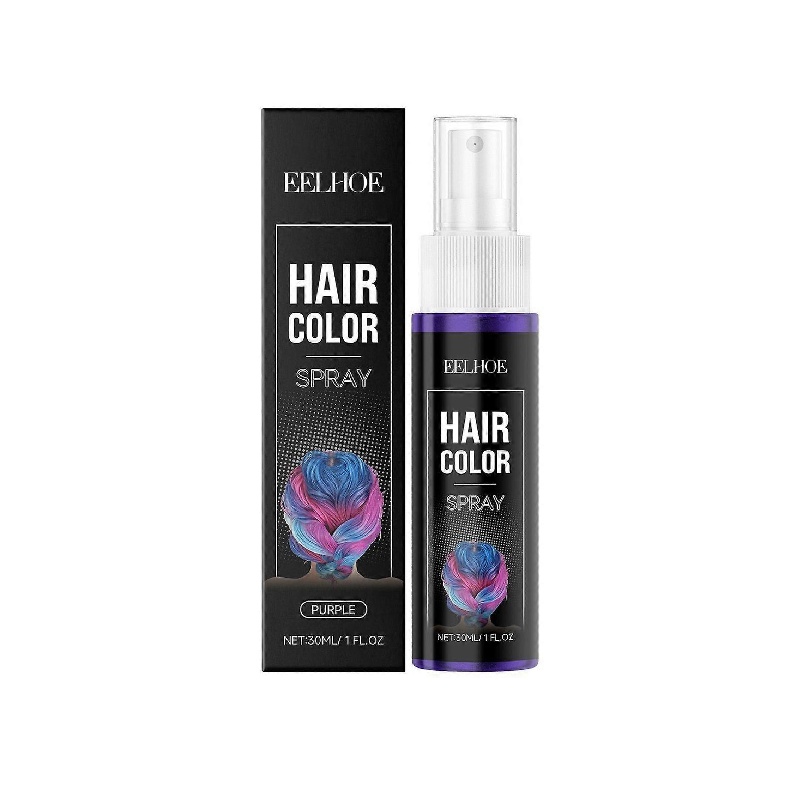 Temporary Hair Colour Spray - Temporary Coloured Hair Spray Instant ...