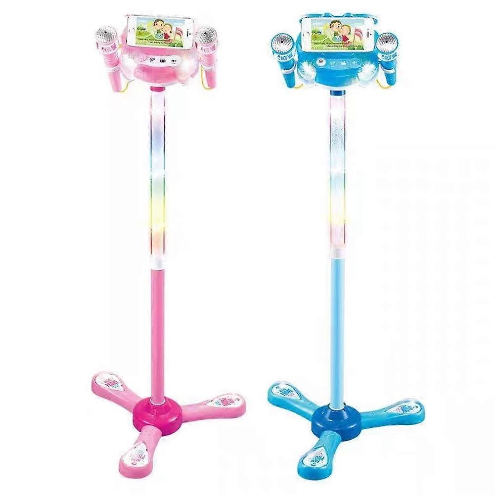 CSCHome Karaoke for Toddler Microphone with Adjustable Mic Stand ...