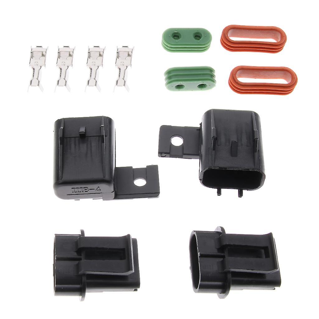 3x 2 Sets Car Boat Jh7018 Middle Ato Atc Blade Fuse Box Block With ...