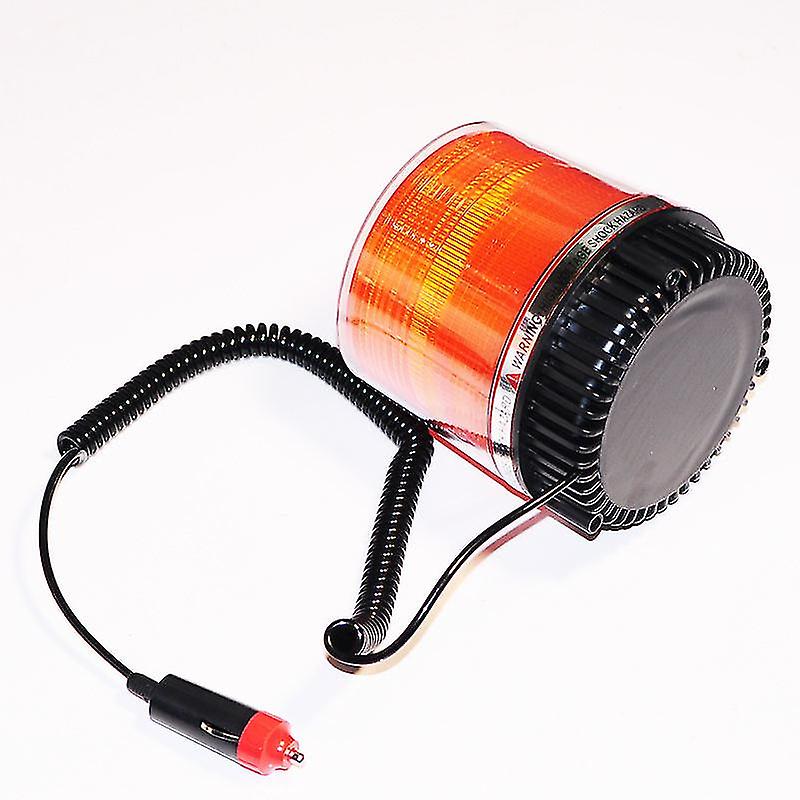 Red And Blue Wireless Rotating Beacon Led Strobe Warning Light Roof Top ...