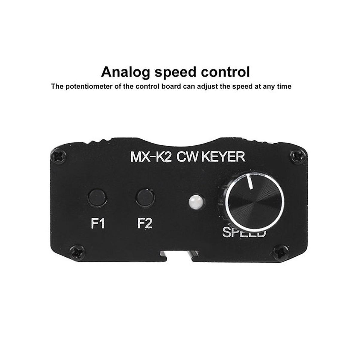 Mx-k2 Cw Keyer Automatic Key Controller Morse Code Auto Memory Key ...