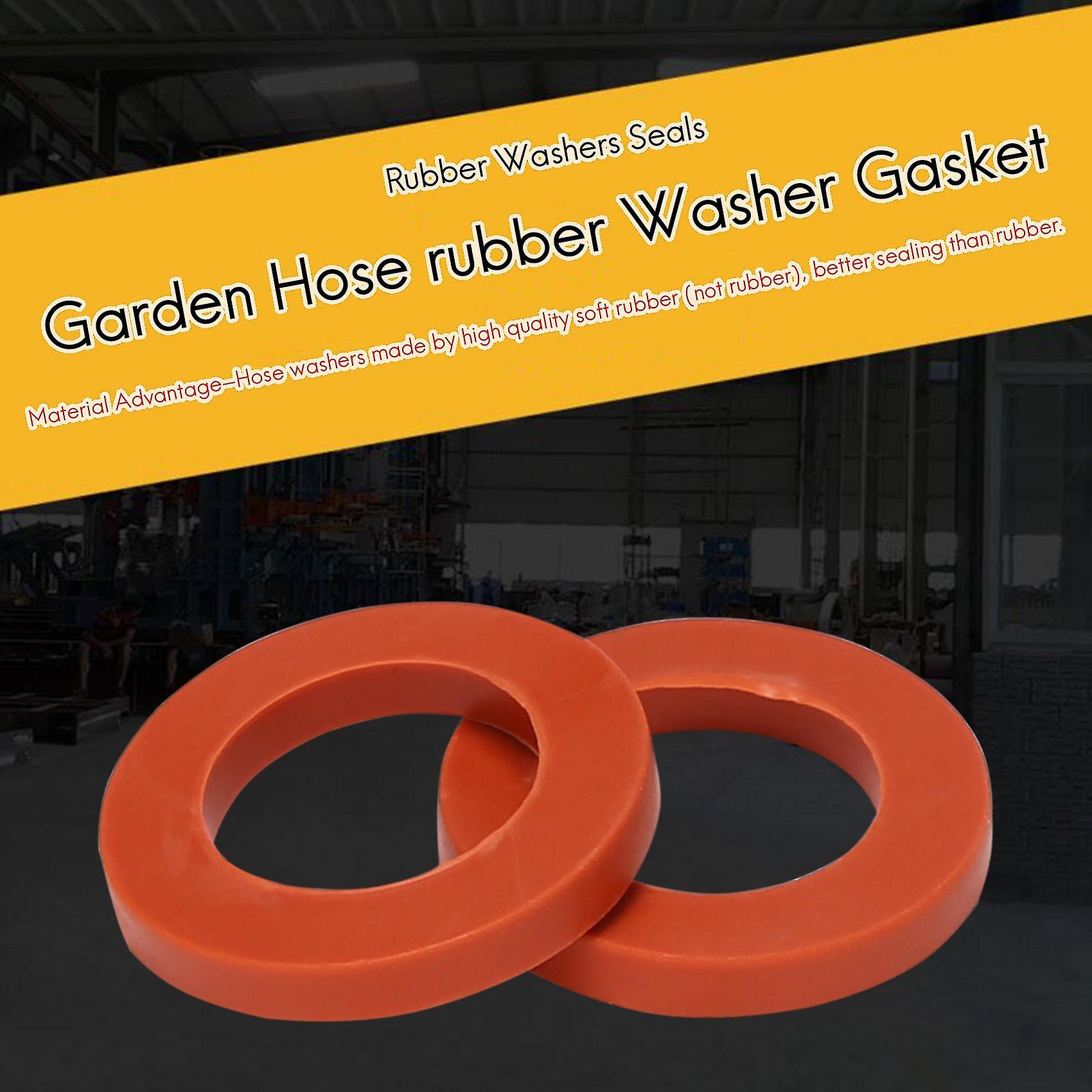 Outdoor Garden Hose Rubber Washer Gasket, 90pcs Red O-rings Rubber ...
