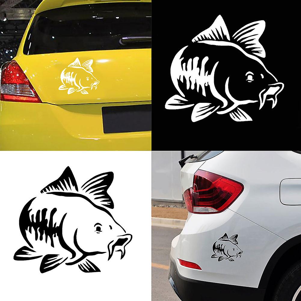 Carp Fish Reflective Car Truck Vehicle Body Window Decals Sticker ...