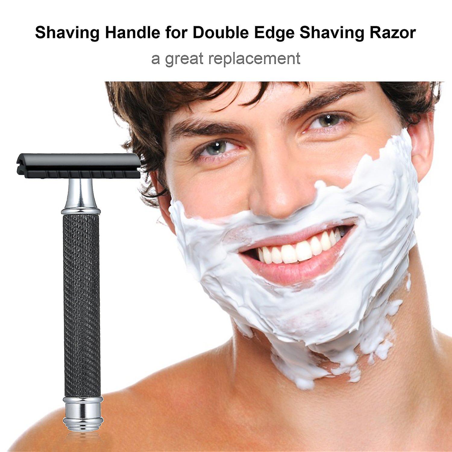 Stainless Steel Shaving Handle for Double Edge Shaving Razor Safety ...