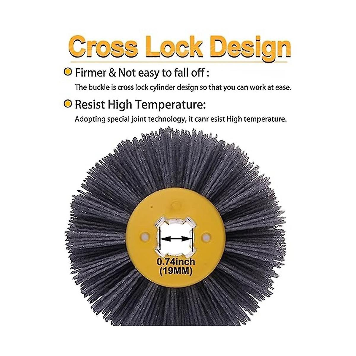 Abrasive Wire Drawing Wheel P320 Antique Grain Wood Open Paint Wood ...