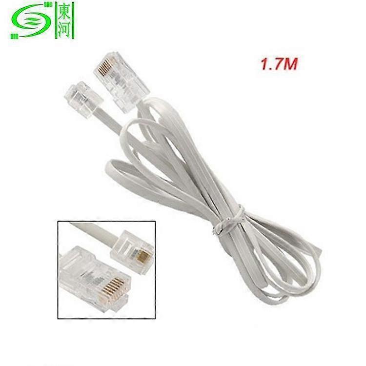 2pcs RJ11 To RJ45 Adapter Telephone To Ethernet Cord Telephone Plug ...