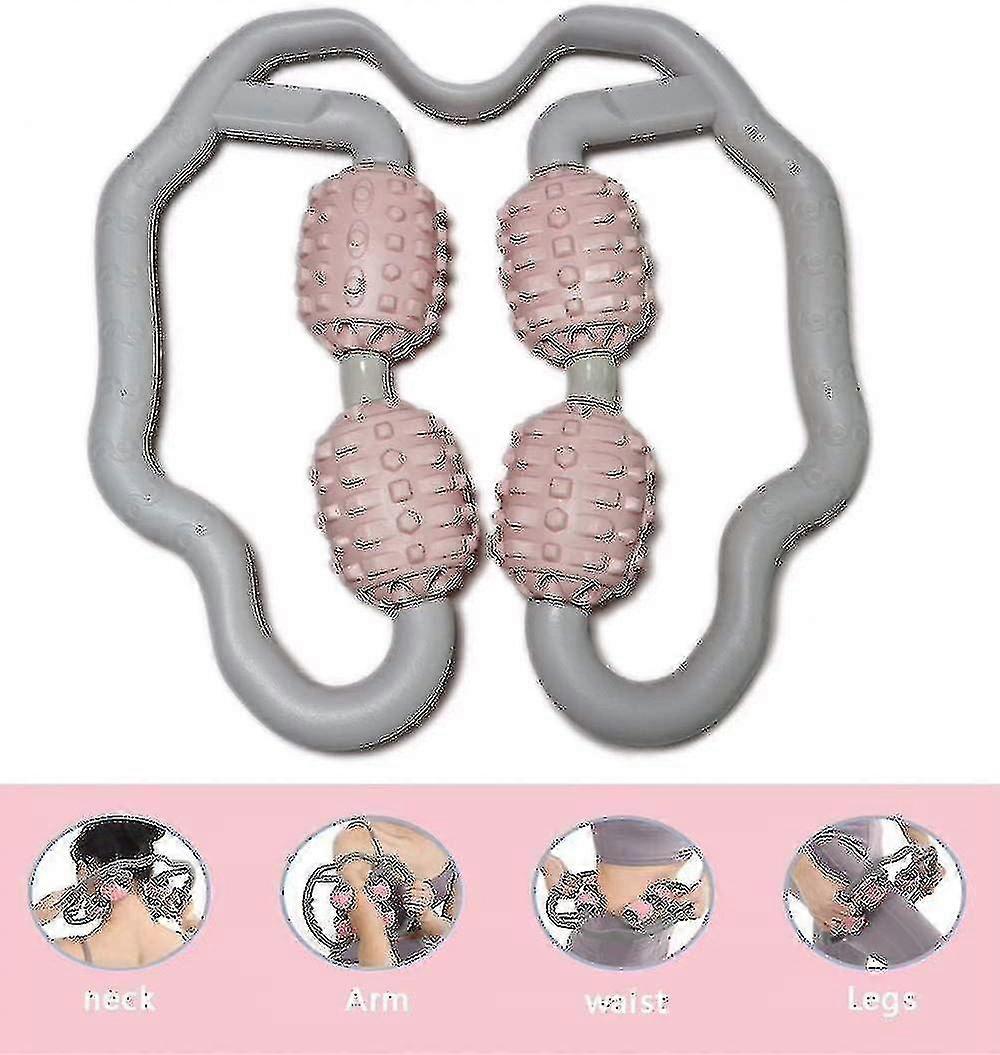 Muscle Roller Massager, Full Body 360 Degree Muscle Massage, 3d Anti ...
