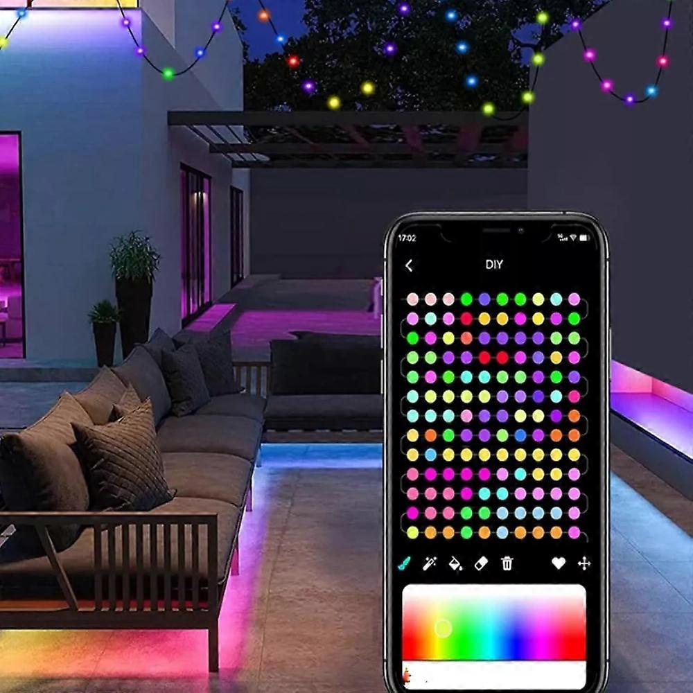 Smart Rainbow LED Permanent Outdoor Light - Smartlight | Fruugo UK