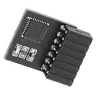 TPM 2.0 Encryption Security Module 14pin Strong Encryption TPM Processor Black TPM Module System ...